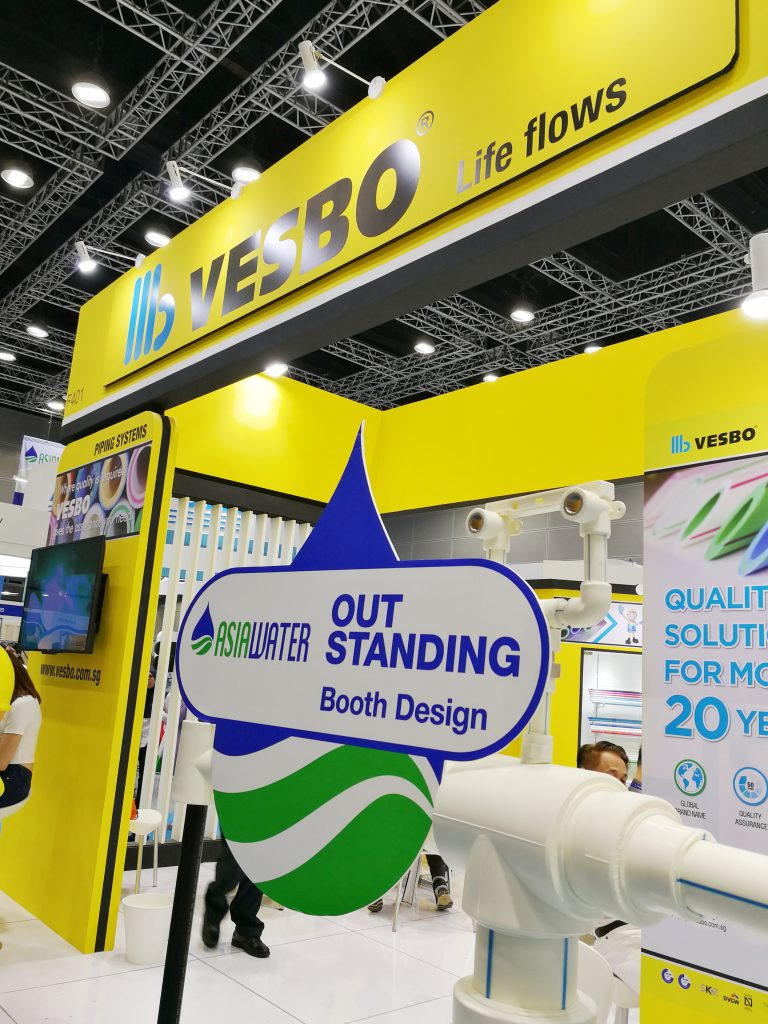 VESBO BOOTH @ ASIAWATER – 6 DEGREES DESIGN SDN BHD