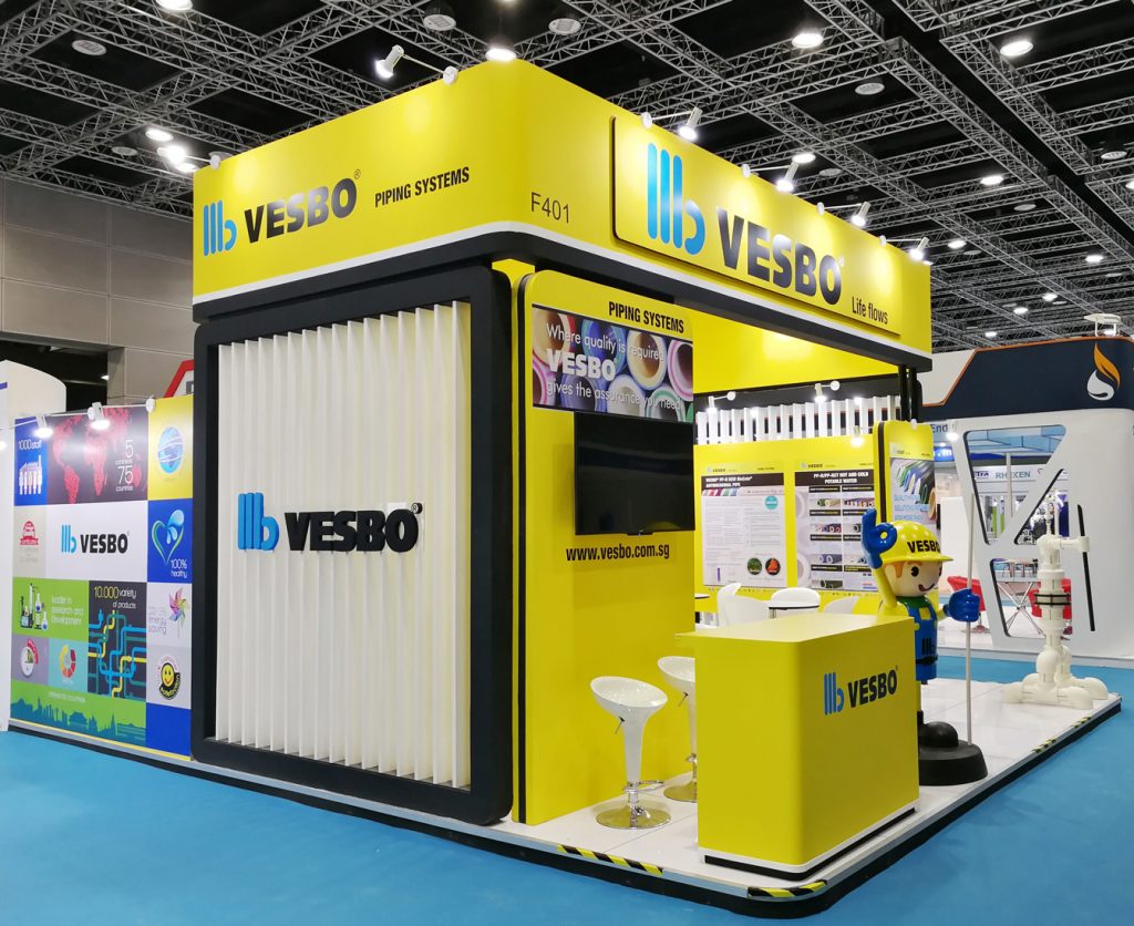 VESBO BOOTH @ ASIAWATER – 6 DEGREES DESIGN SDN BHD